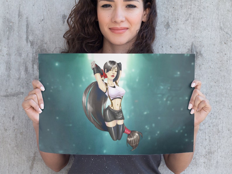 Tifa Lockhart Posters FF7 Poster FF7 Artwork Final Fantasy - Etsy