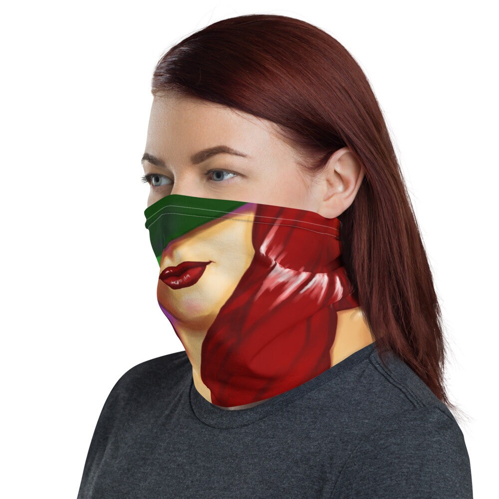 St. Patrick's Day All-over Print Neck Gaiter L Face Mask L Face ...