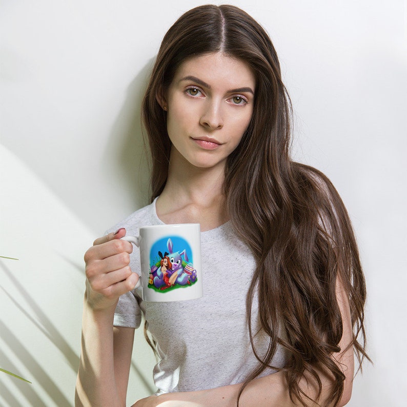 Jessica Rabbit and the Easter Bunny Mug L Happy Easter L - Etsy