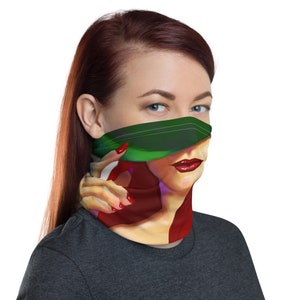 St. Patrick's Day All-over Print Neck Gaiter L Face Mask L Face ...