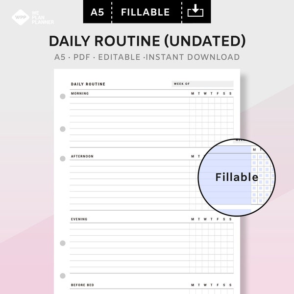Morning Routine - Etsy