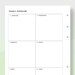 Printable 2022-2023 Yearly Overview Planner Simple Year at a Glance on ...