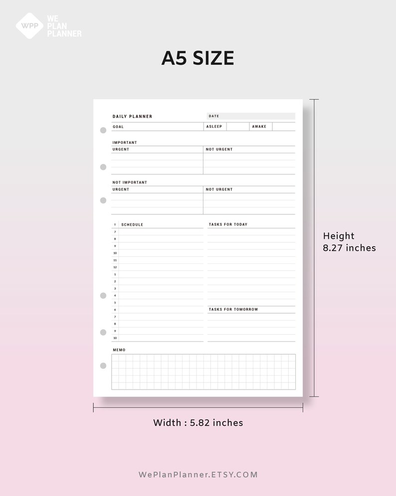 ADHD Planner Printable ADHD Daily Task Plan to Do List - Etsy Australia