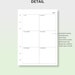 Printable 2022-2023 Yearly Overview Planner Simple Year at a Glance on ...