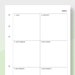 Printable 2022-2023 Yearly Overview Planner Simple Year at a Glance on ...
