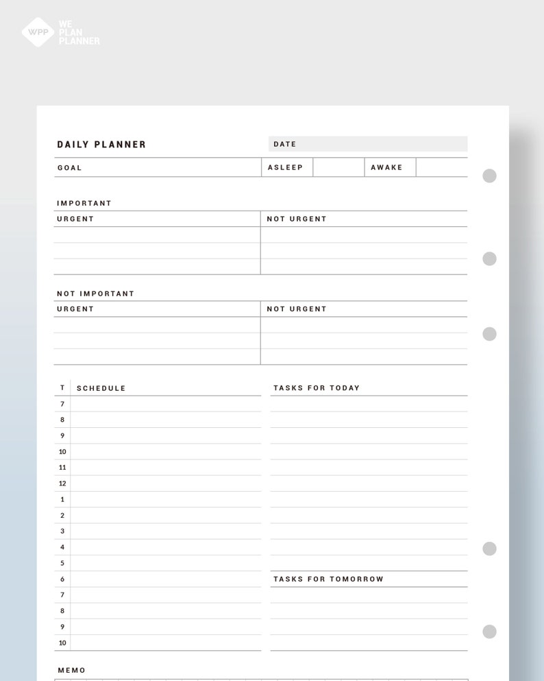 ADHD Planner Printable ADHD Daily Task Plan Sleep Tracker - Etsy UK
