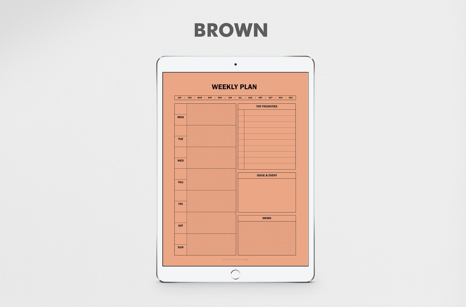 Goodnotes 5 Planner Templates Intojulu