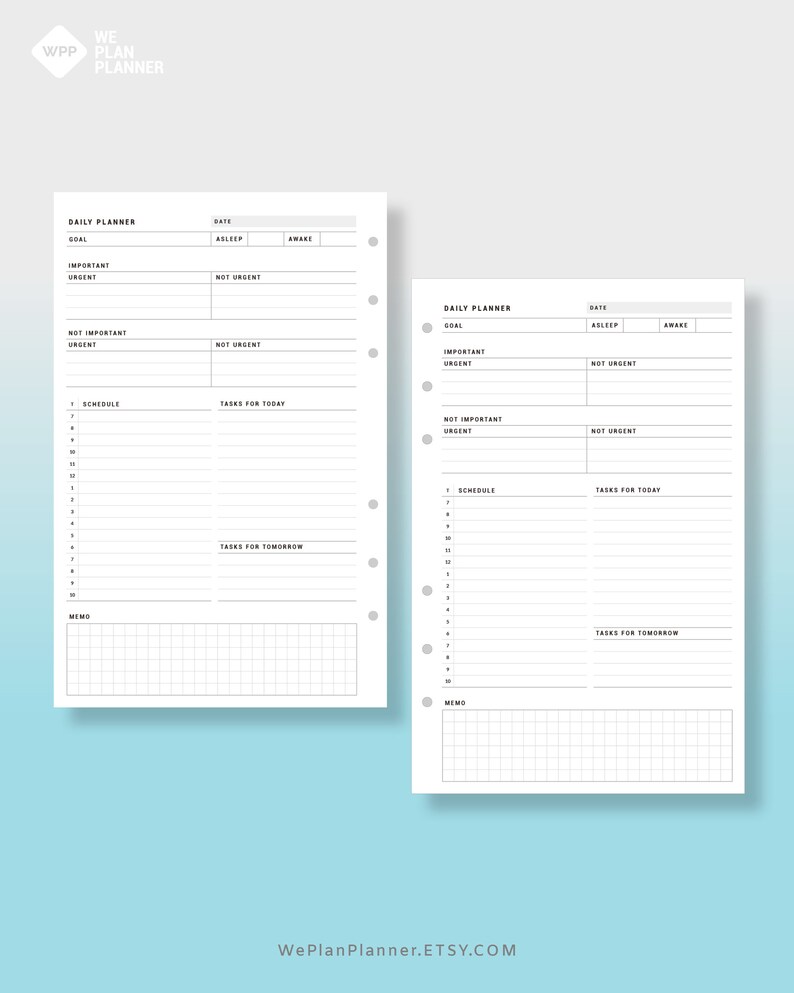 ADHD Planner Printable | ADHD Daily Task Plan | to Do List Planner ...