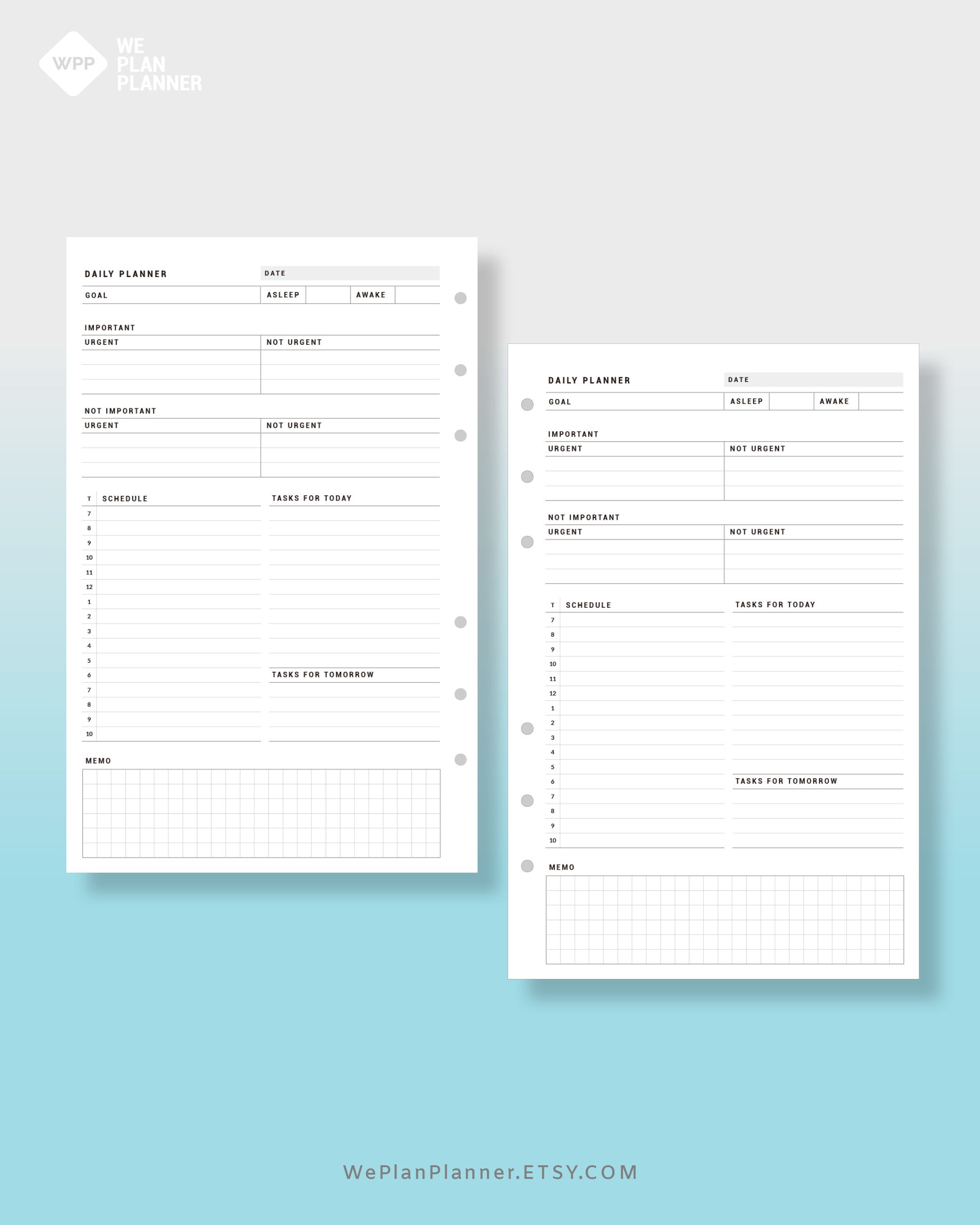 ADHD Planner Printable | ADHD Daily Task Plan | to Do List Planner ...