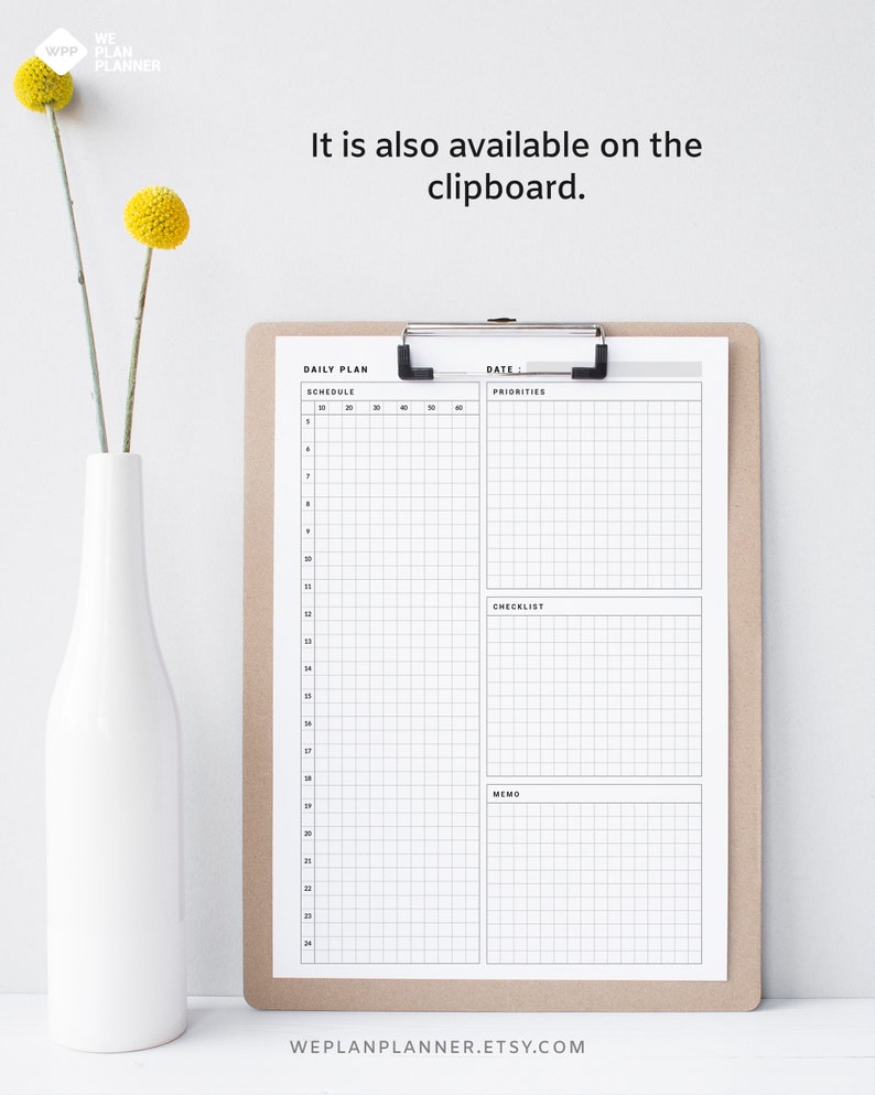 Daily Task Hourly Planner to Do List Work Planner Inserts - Etsy