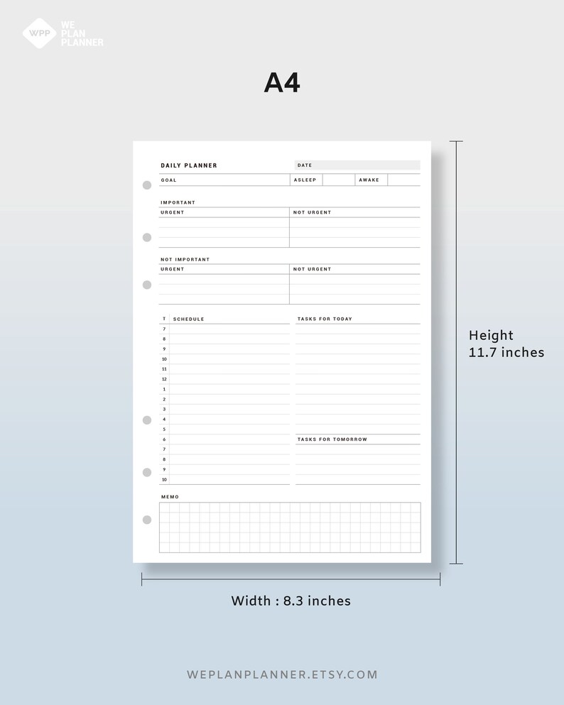 ADHD Planner Printable | ADHD Daily Task Plan | Sleep Tracker | to Do ...