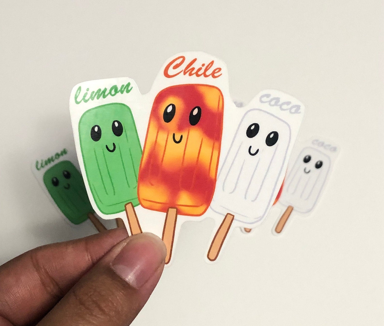 Kawaiisitos Sticker Paleta Sticker Latino Sticker | Etsy