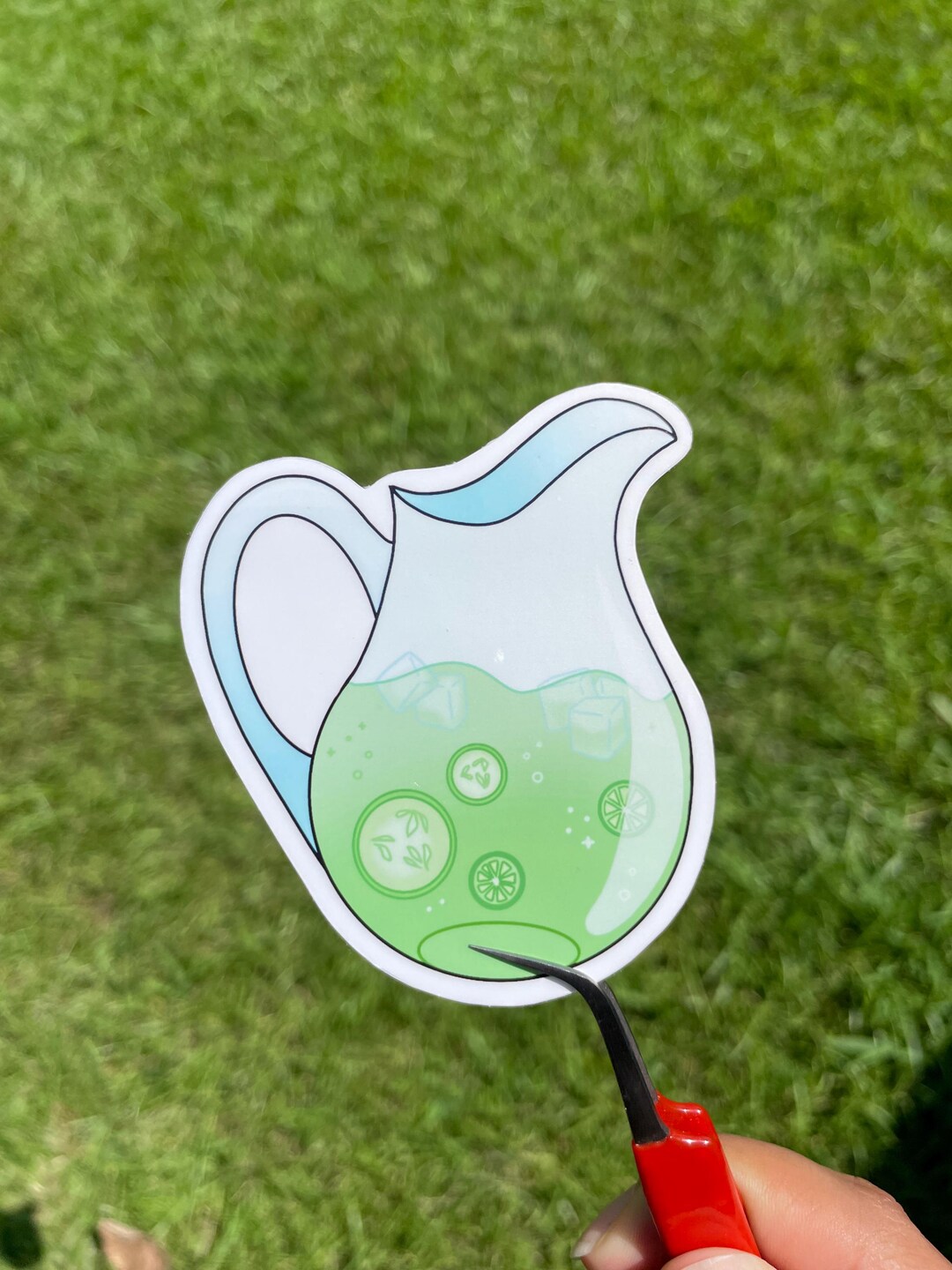 Agua De Pepino Sticker, Latino Sticker, Antojitos, Vinyl Sticker, for ...