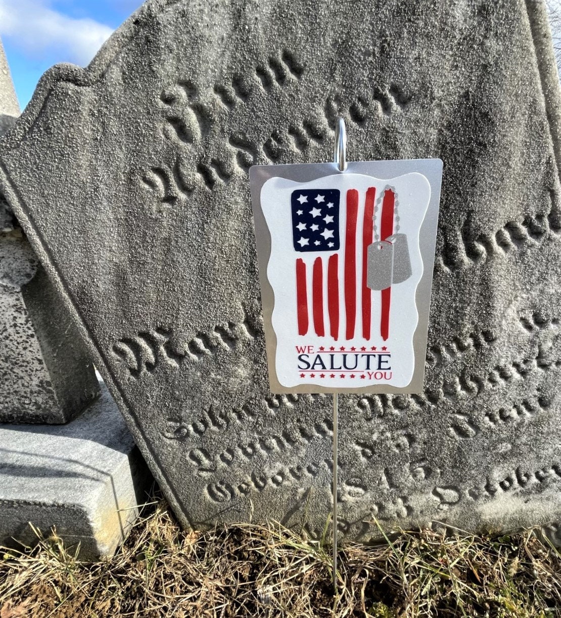 Honor and Thank Your Veteran for Their Service With Handmade Memorial ...