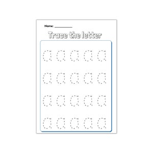 26 Printable Alphabet Lower Case | Letters Tracing Worksheets for ...