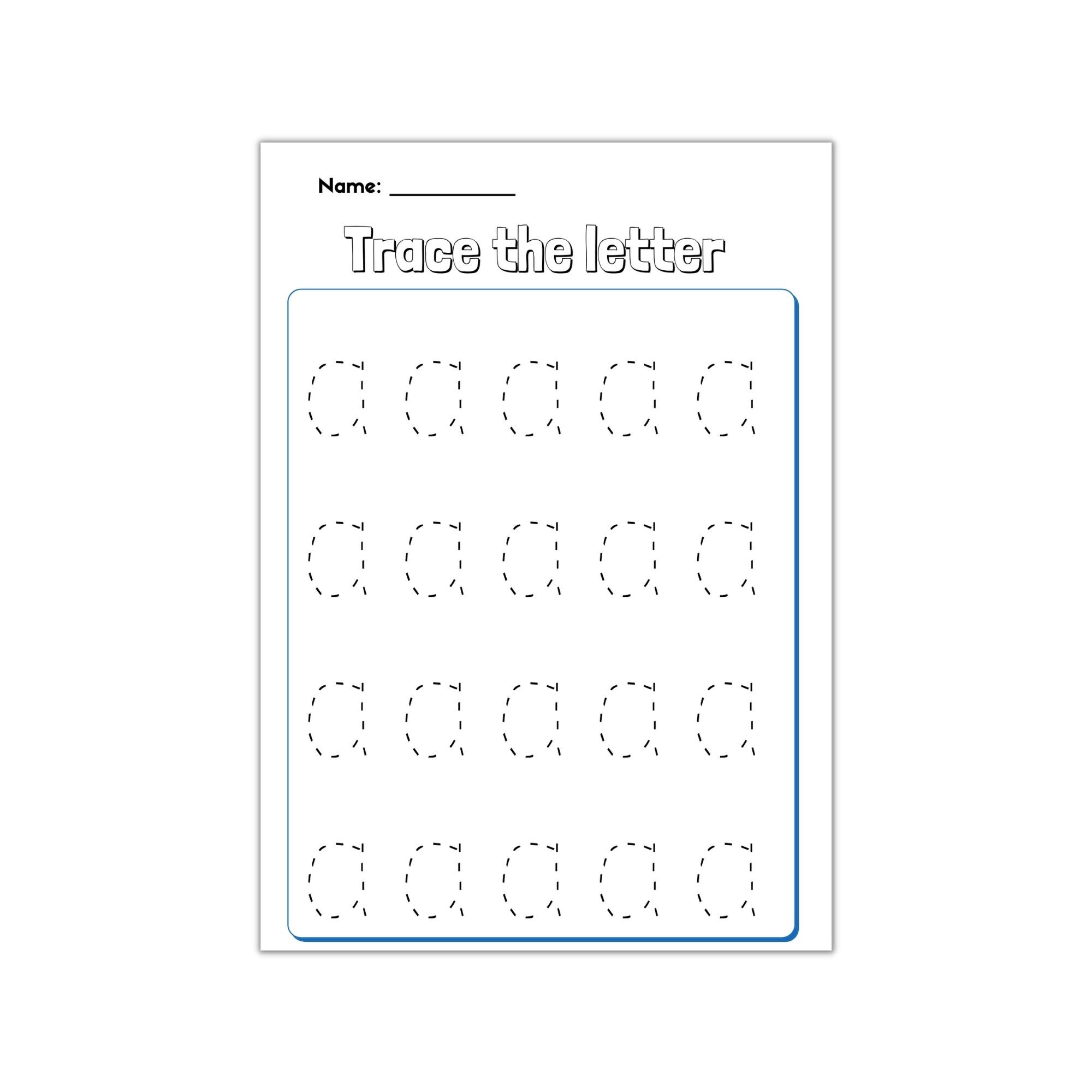 26 Printable Alphabet Lower Case | Letters Tracing Worksheets for ...