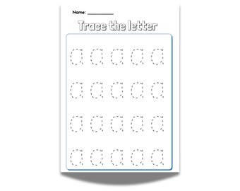 Printable Alphabet Upper and Lower Case | Letters Tracing Worksheets ...
