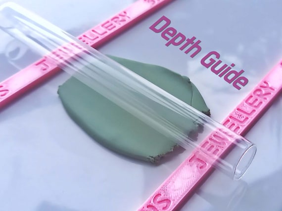 Polymer Clay Depth Guides Thickness Rolling Gauge Roller - Etsy