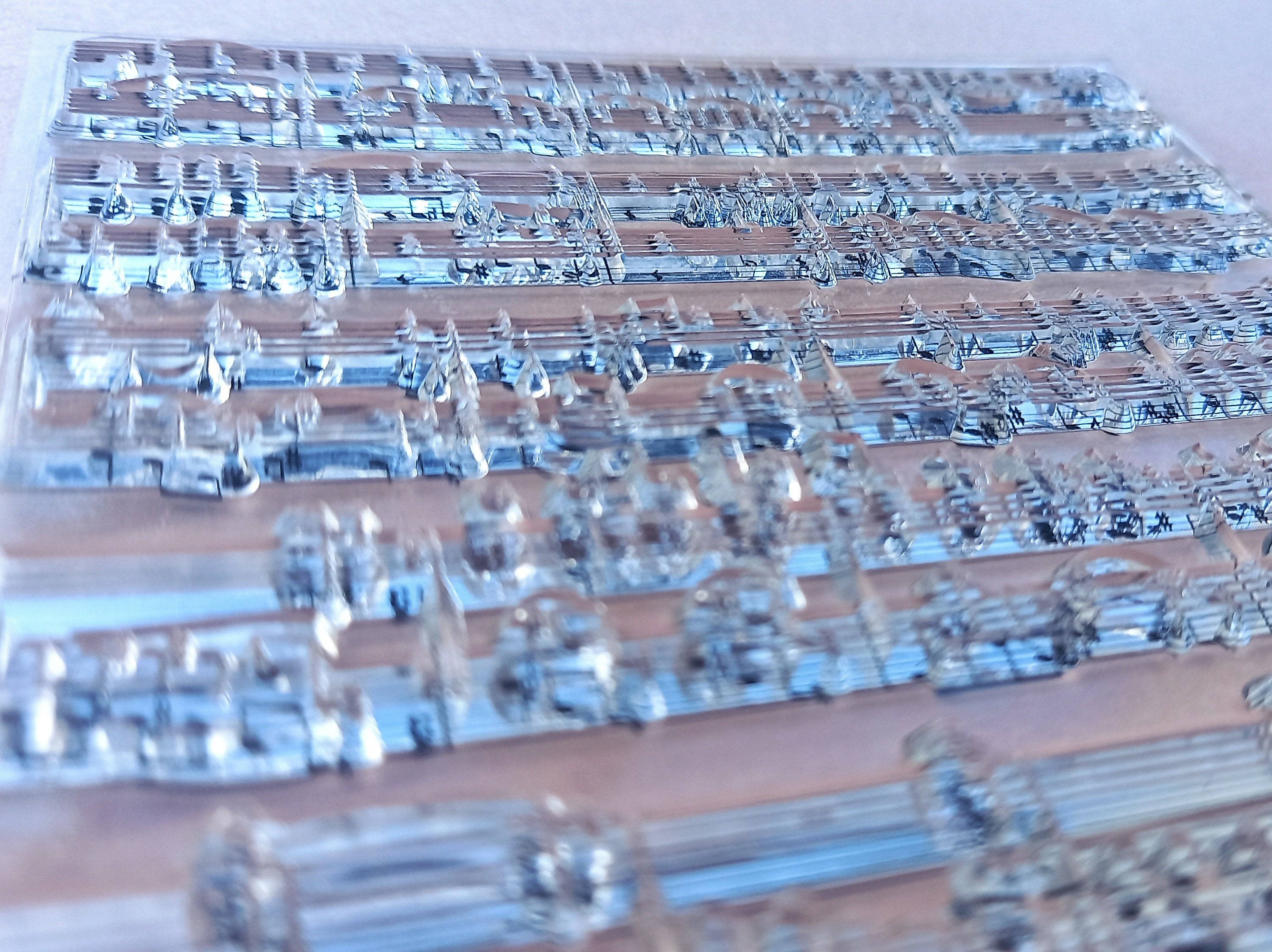 Music Sheet Texture Silicone Texture Mats for Polymer Clay - Etsy Australia