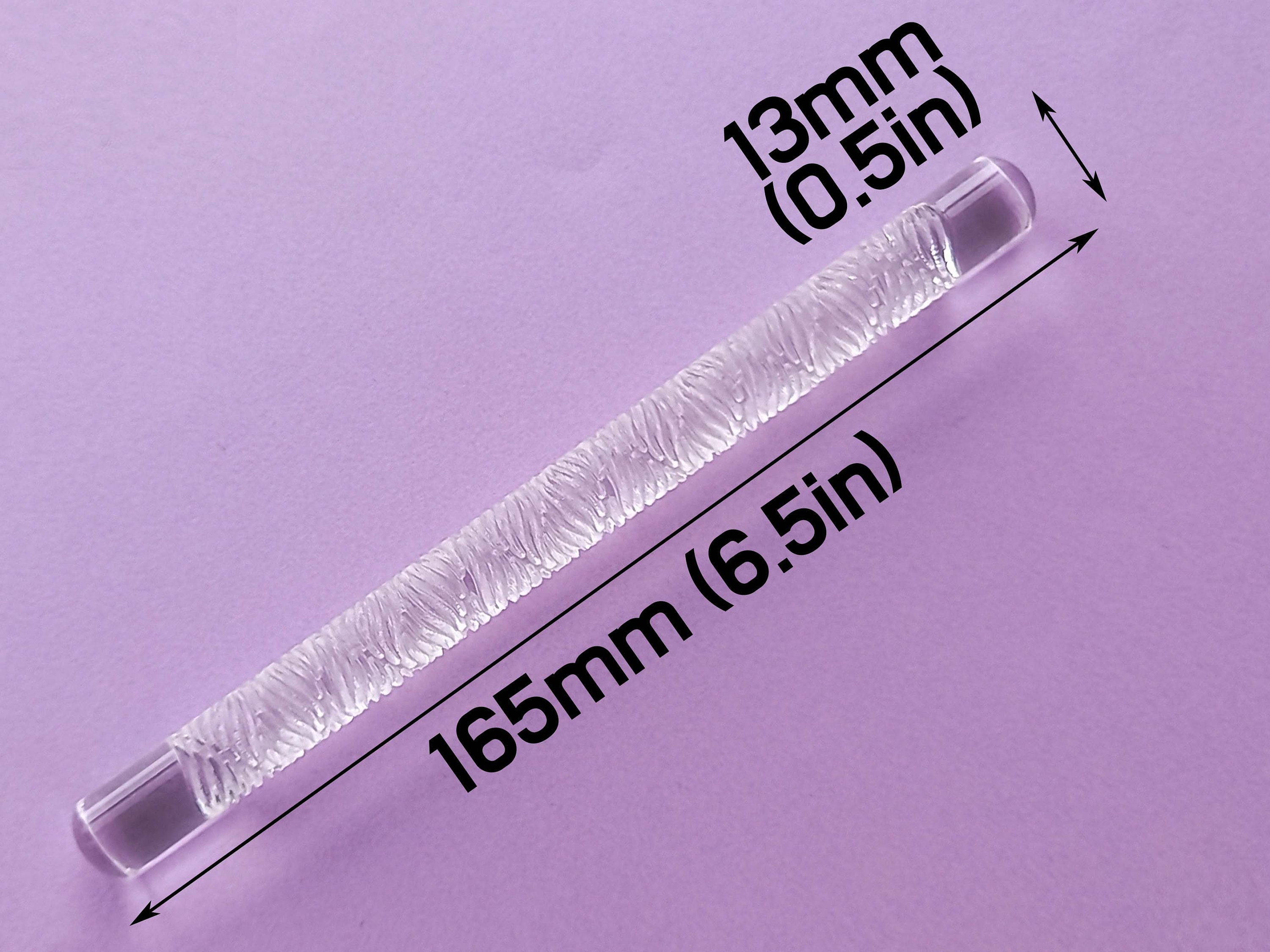 Wavy Fin Pattern Clay Texture Roller | Textured Acrylic Embossing ...