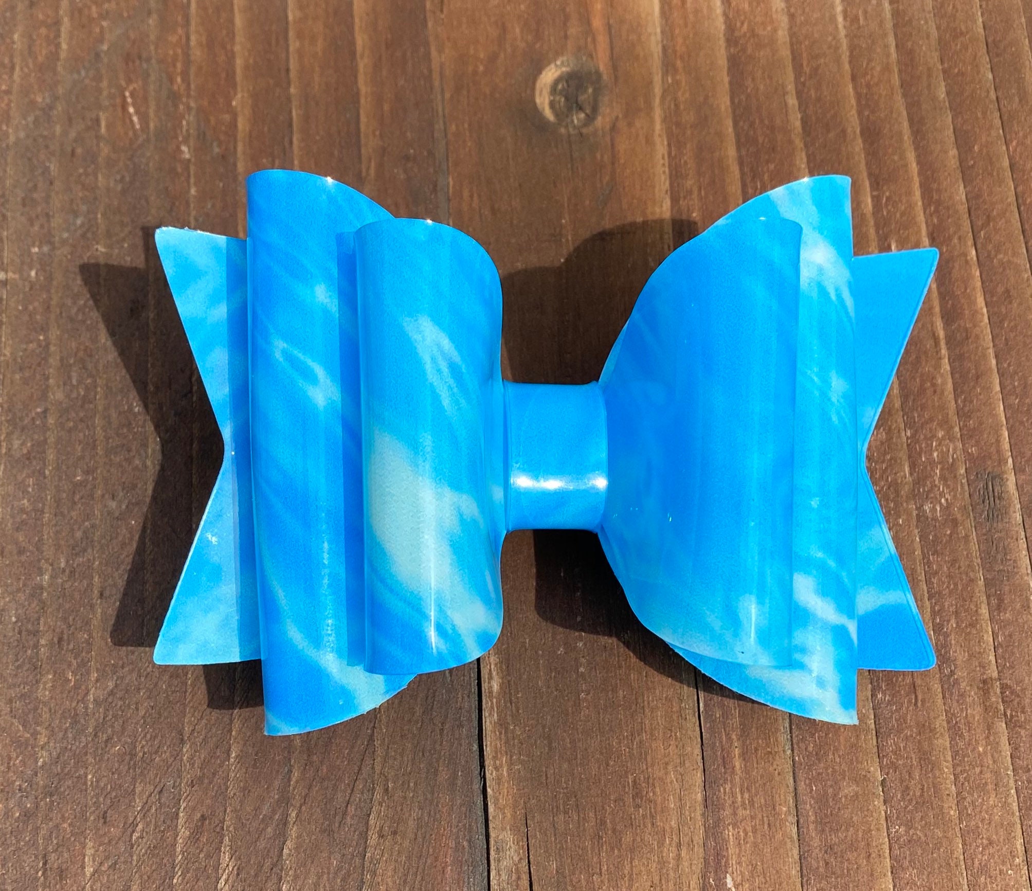 Waterproof Pool Bow, Pool Bow, Girls Hair Bow, Stacked Bow, Summer Bow ...