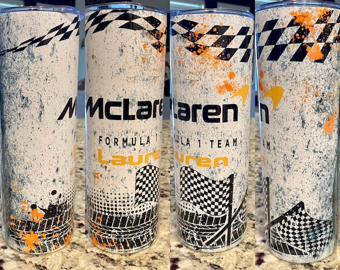 Mclaren Formula 1 20oz Insulated Tumbler - Etsy