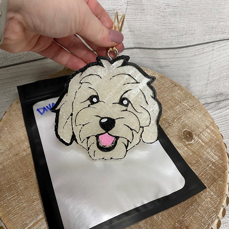 Goldendoodle Car Freshie Car Air Freshener - Etsy