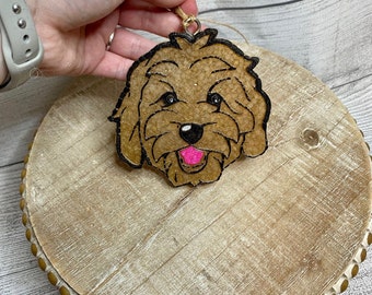 Goldendoodle Car Freshie Car Air Freshener - Etsy