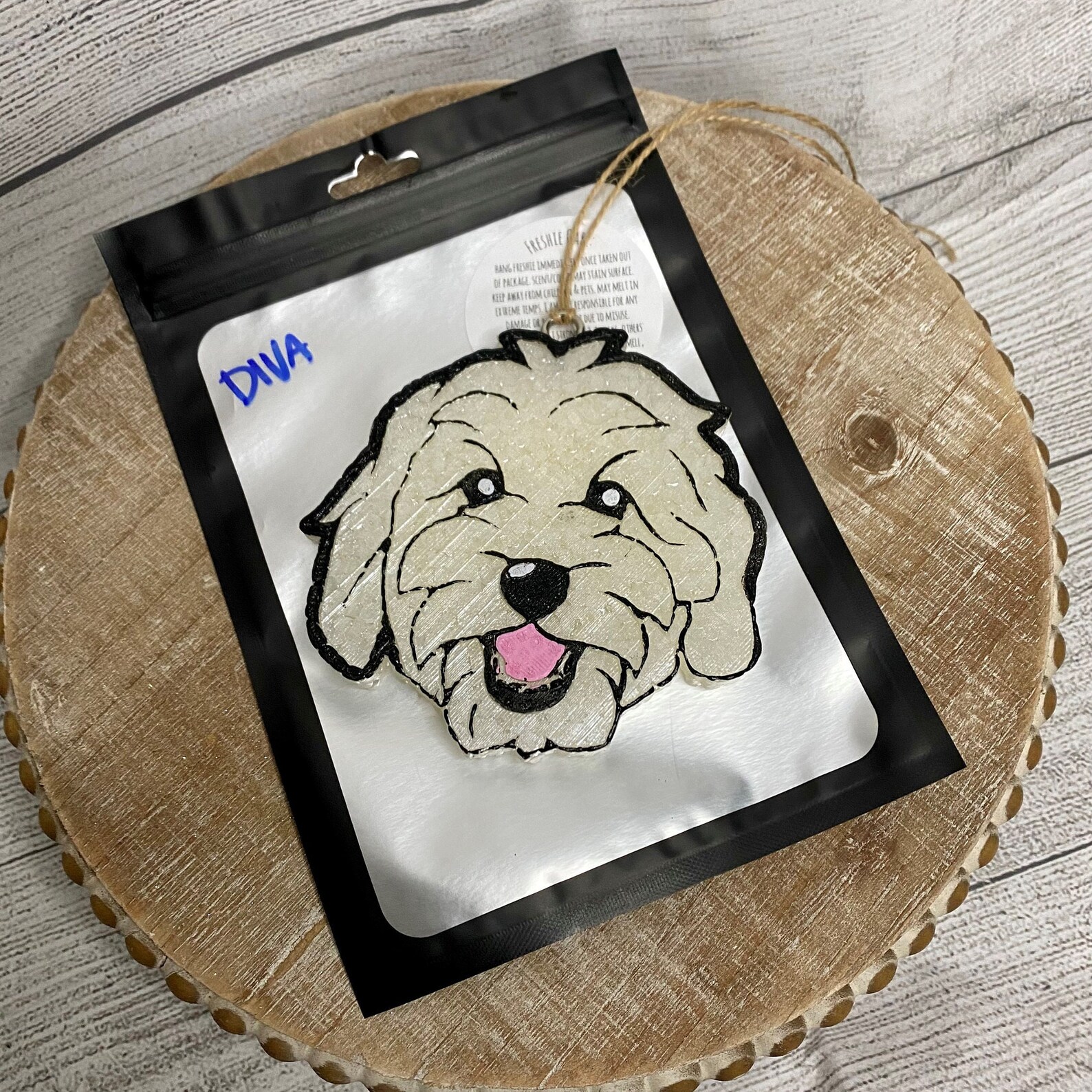 Goldendoodle Car Freshie Car Air Freshener - Etsy