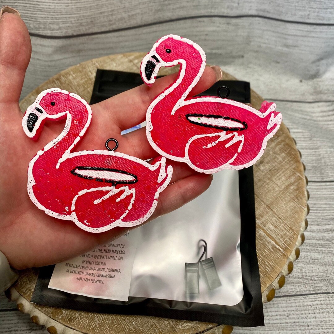 Flamingo VENT CLIPS Car Freshie Car Air Freshener - Etsy