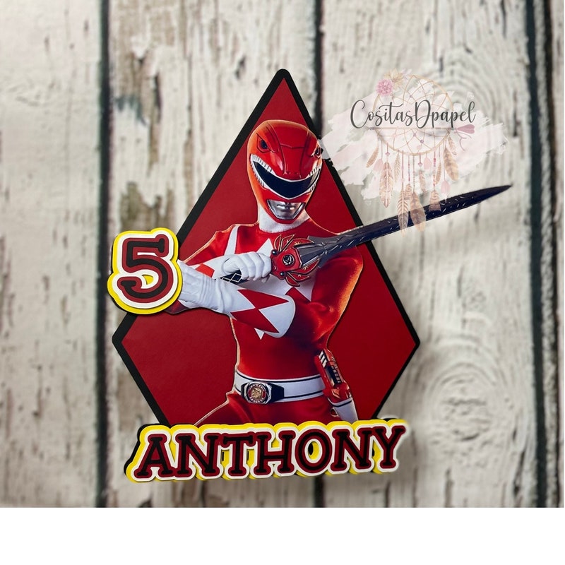 Power Rangers Banner - Etsy