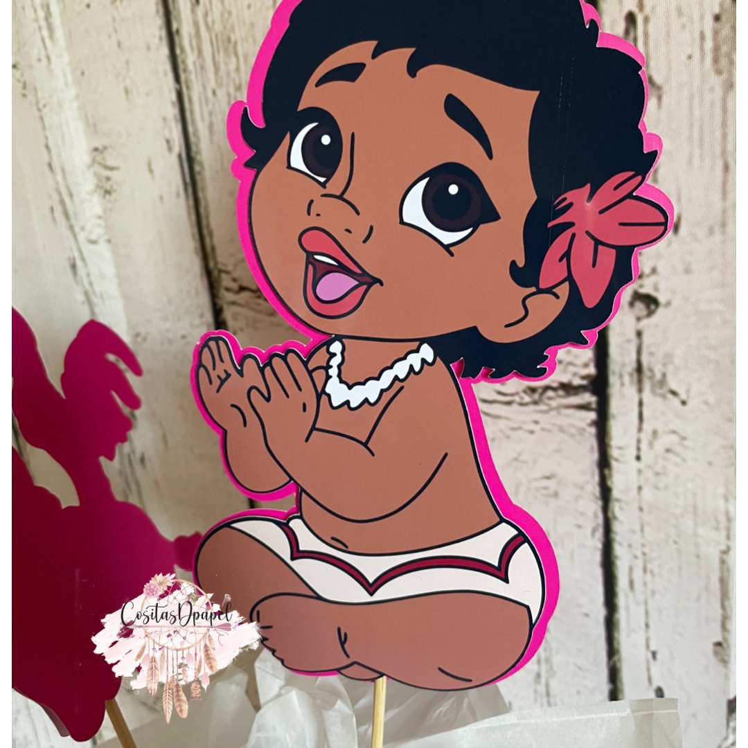 Baby Moana Cut Outs - Etsy