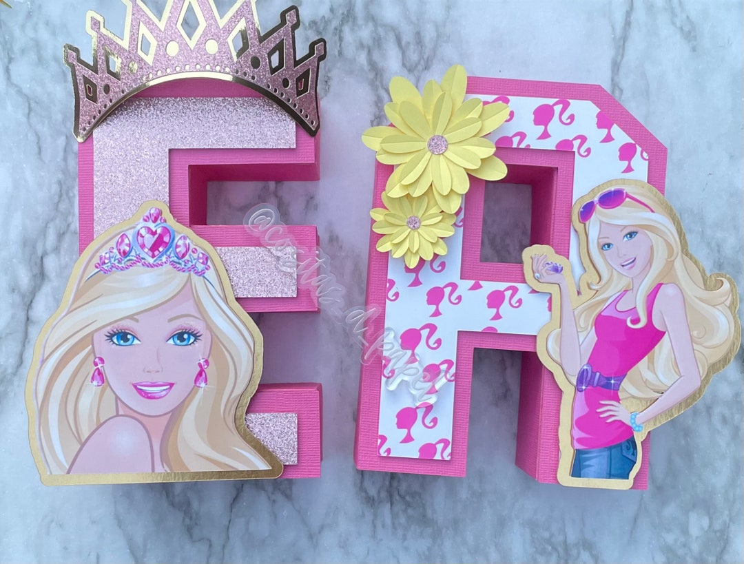 3d Letters, Letter Decor, Room Decor, Party Decor, 3d Paper Letters ...