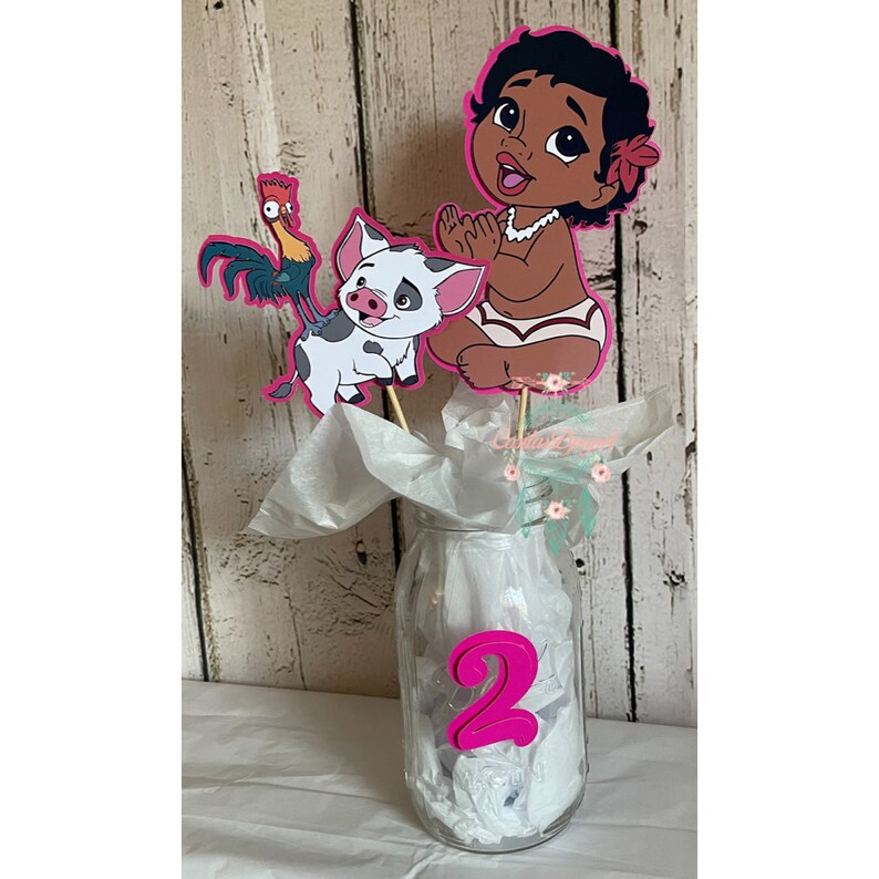Baby Moana Cut Outs - Etsy