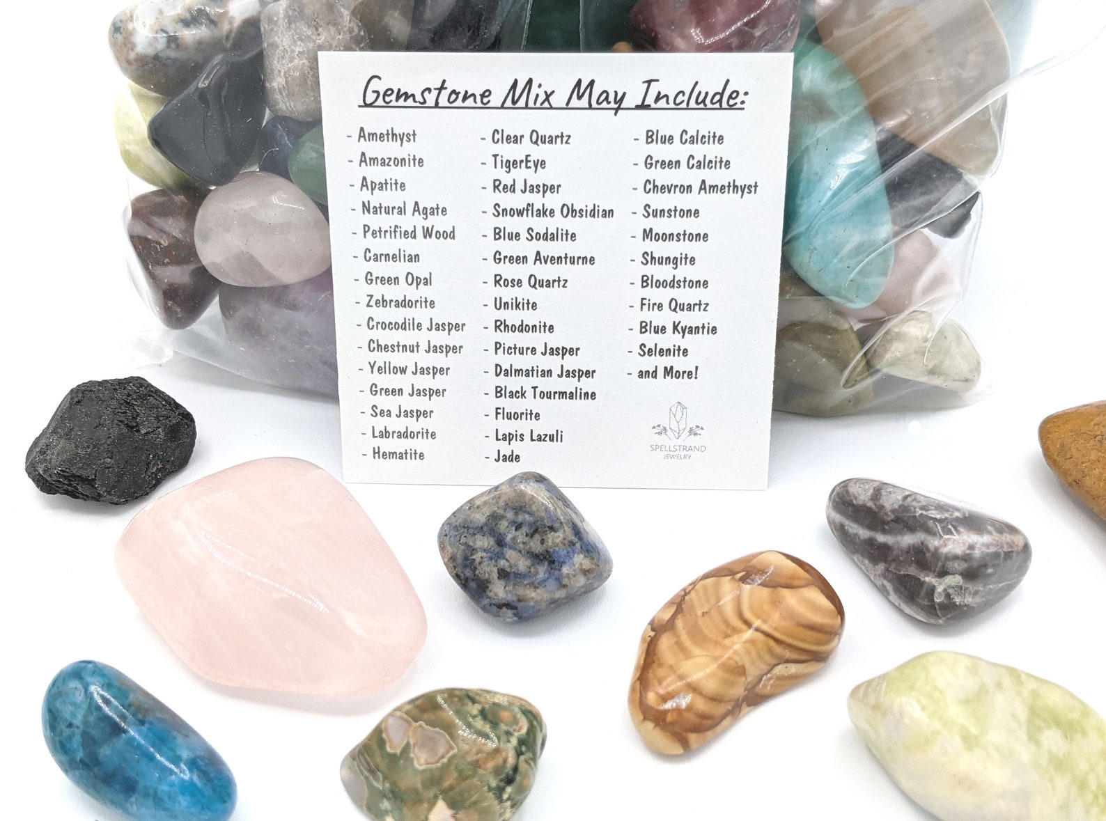 Crystal Mystery Bag, Mystery Gems, Gemstone Crystal Collection ...