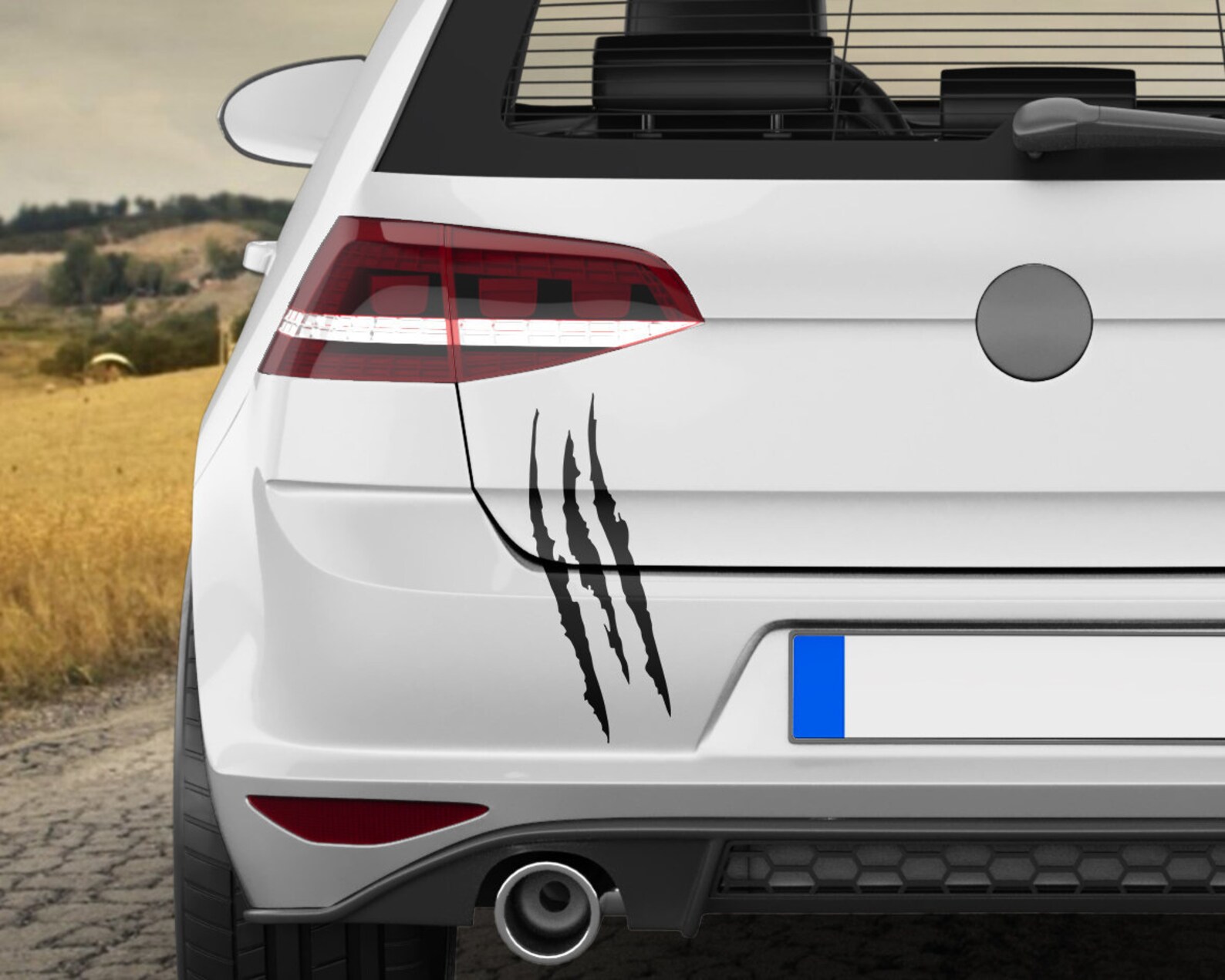 Claws Decal Car Decals Free Shipping | Etsy