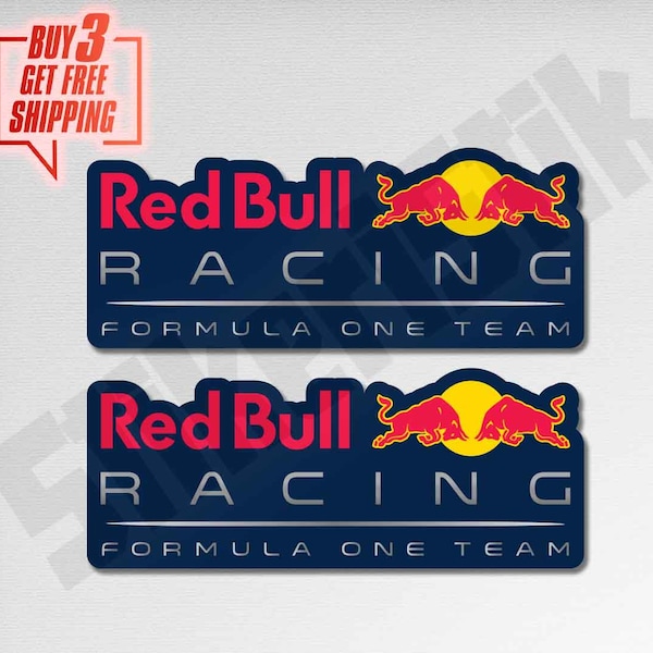 Red Bull Racing Sticker - Etsy