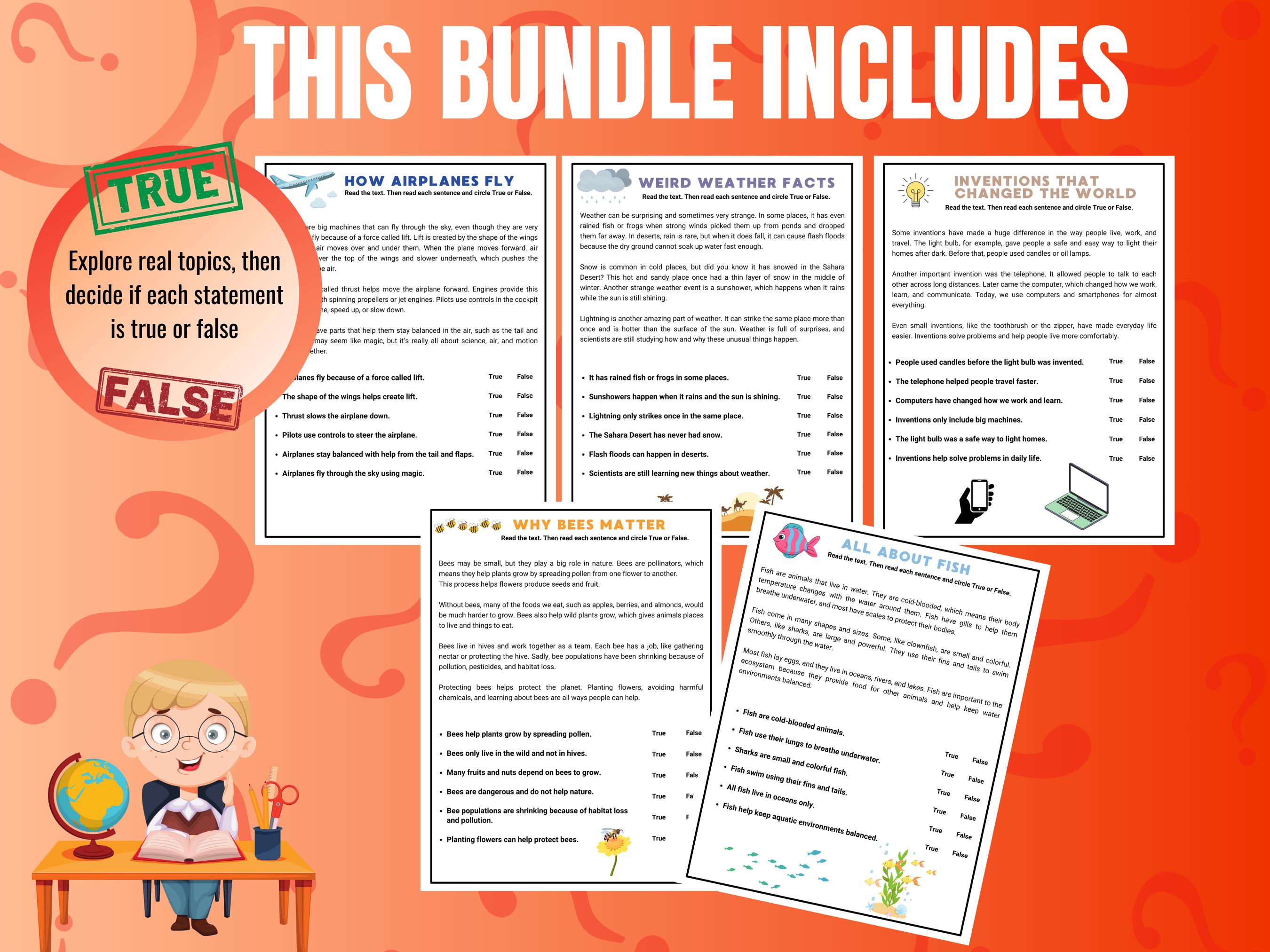 4th Grade Reading Comprehension | Reading Worksheets | Fiction ...