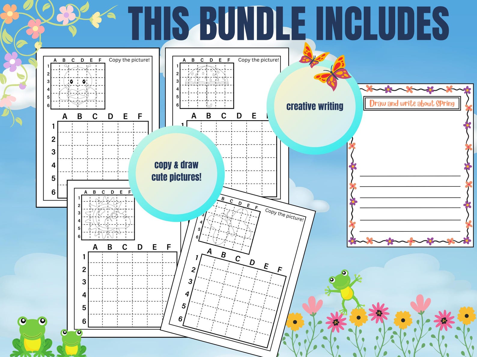 Spring Activities, Kids Spring Printable, Kids Activities, Spring ...