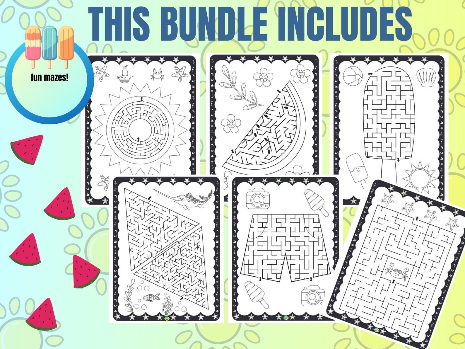 Kids Activity, Kids Printable, Kids Summer Activities, Summer Coloring ...