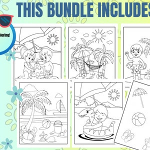 Kids Activity, Kids Printable, Kids Summer Activities, Summer Coloring ...