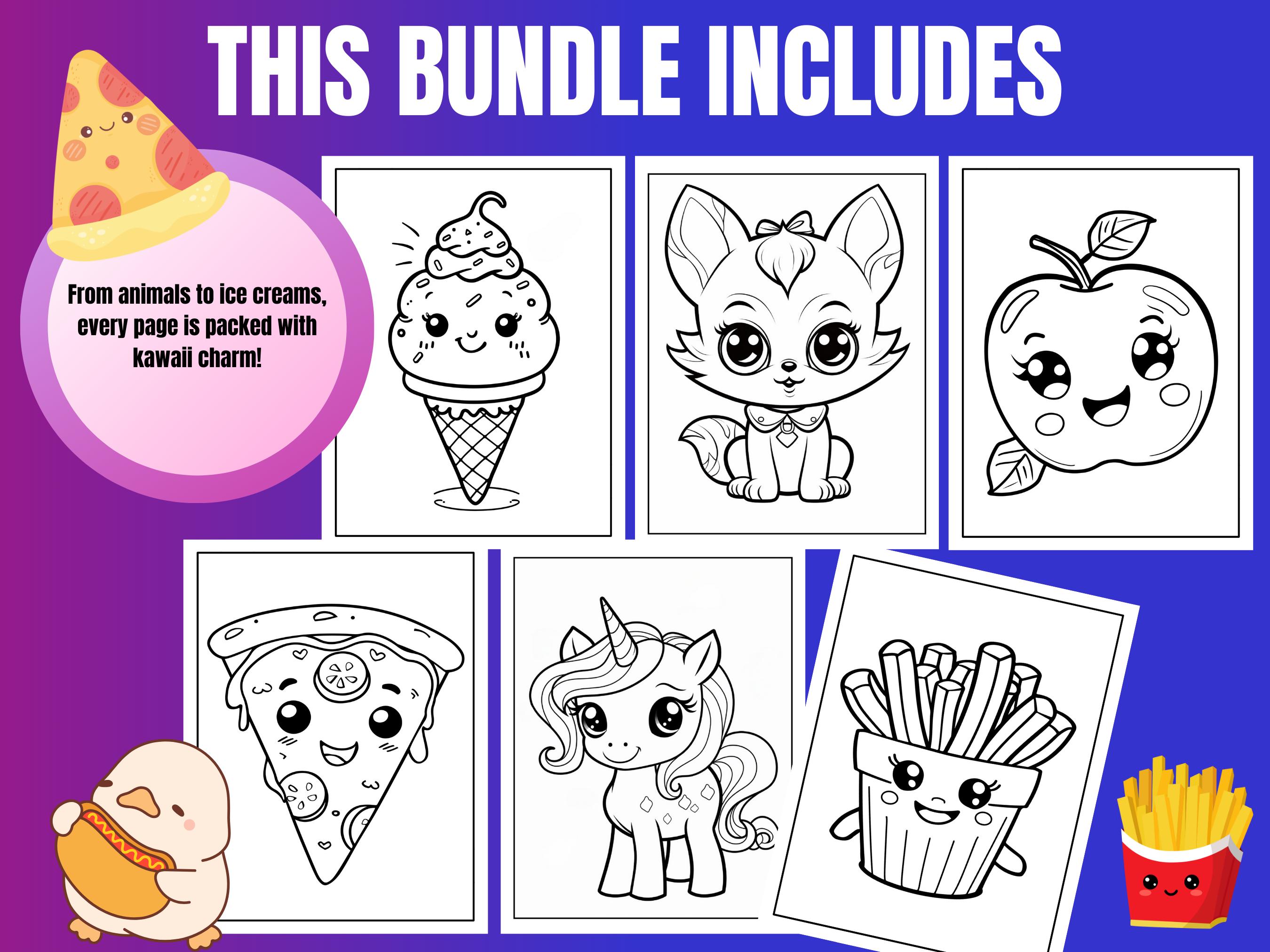 Kawaii Coloring | Kids Coloring Pages | Cute Coloring Designs | Kawaii ...