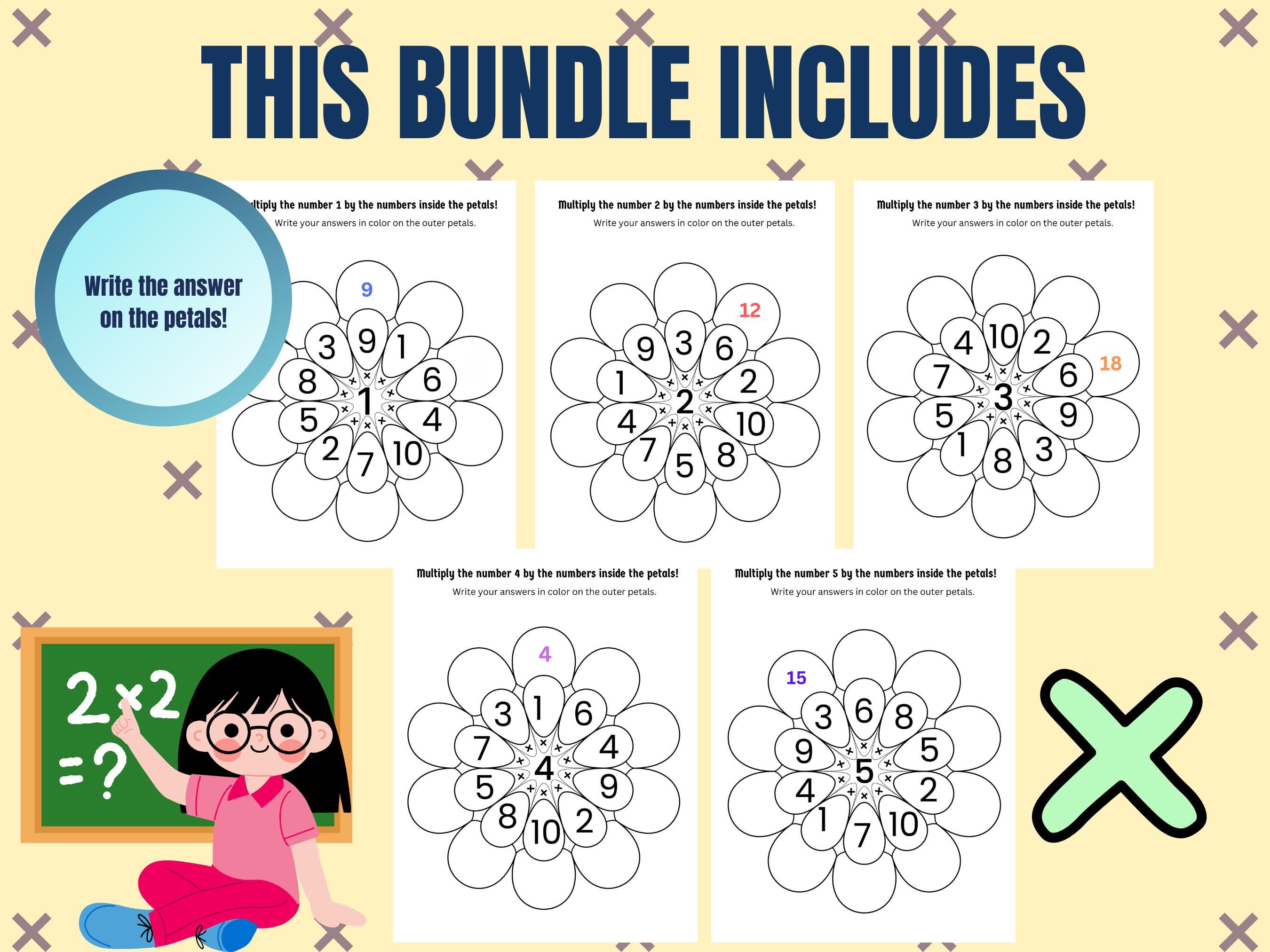 Multiplication Worksheets | Math Drills | Times Table Practice (PDF ...