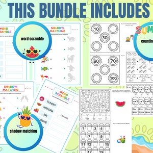 Kids Activity, Kids Printable, Kids Summer Activities, Summer Coloring ...