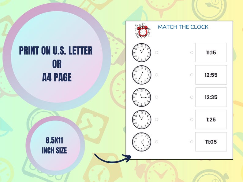 Telling Time Worksheets | Clock Printables | Kids Learning Activities ...