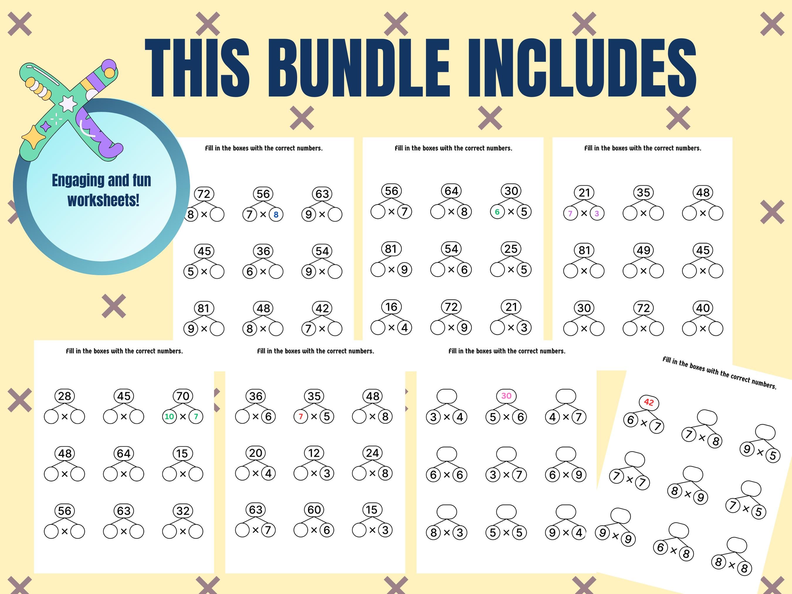 Multiplication Worksheets | Math Drills | Times Table Practice (PDF ...