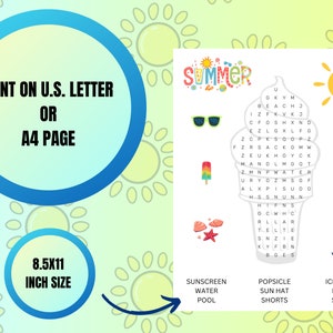 Kids Activity, Kids Printable, Kids Summer Activities, Summer Coloring ...