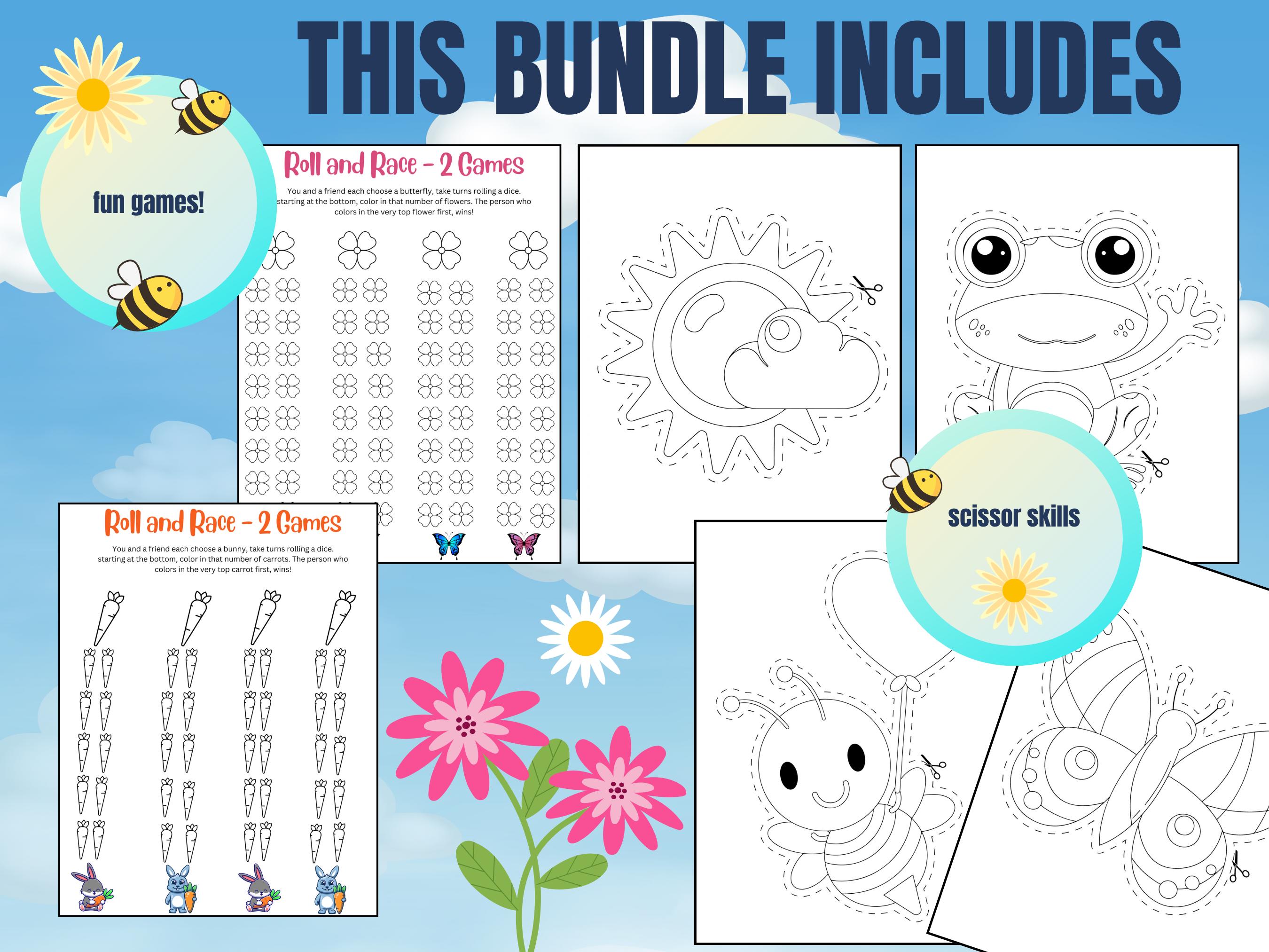 Spring Activities, Kids Spring Printable, Kids Activities, Spring ...