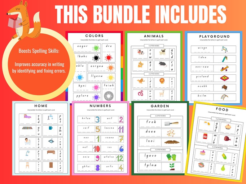 Spelling Worksheets, Spelling Practice, Kids Activity, Kindergarten ...