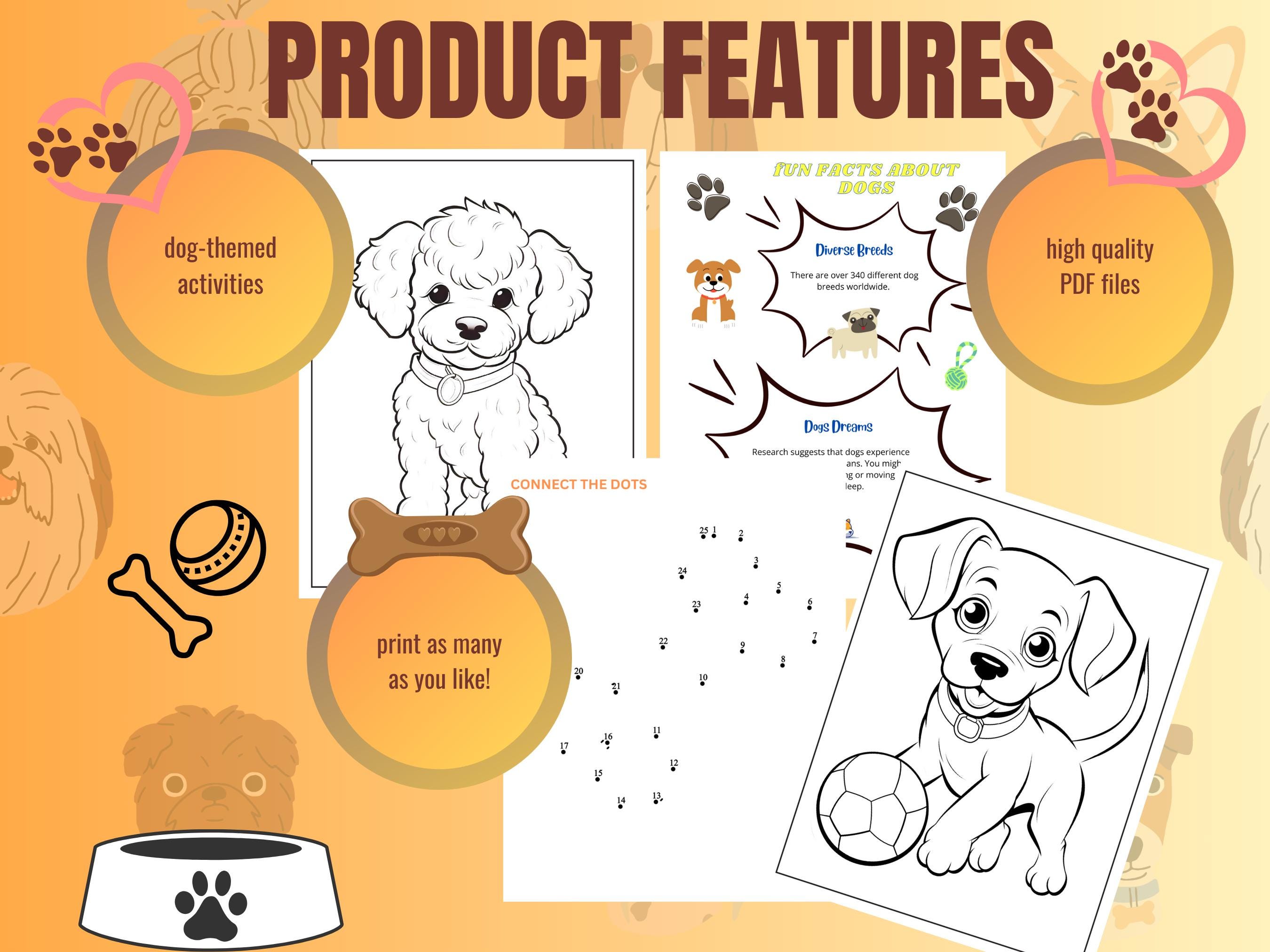 Kids Activity, Dogs Coloring Pages, Kids Printable, Kids Coloring, Dog ...